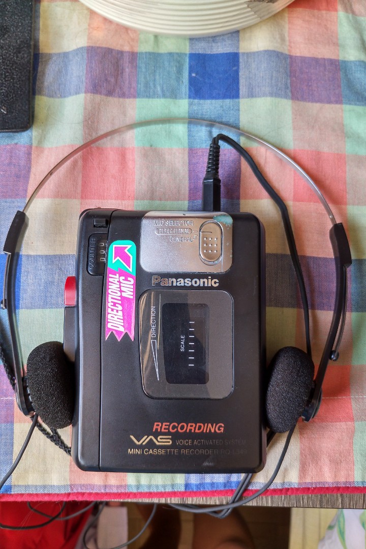 Panasonic Mini Cassette Recorder/Walkman, Audio, Portable Music Players ...