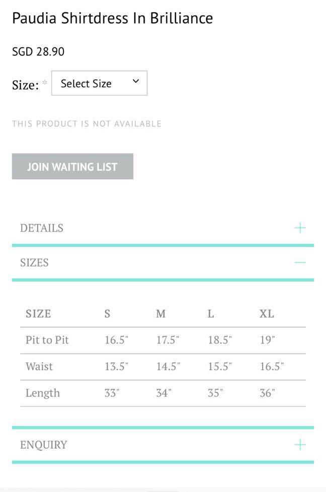 Paudia Shirtdress in Brilliance (Charmed on 9th Ave), Women's Fashion ...