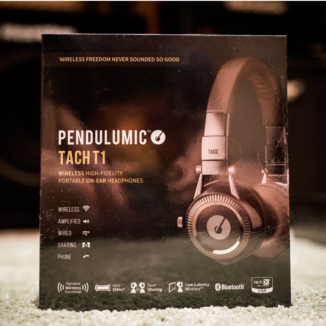 PENDULUMIC TACH T1 - HIGH FIDELITY BLUETOOTH WIRELESS ON-EAR HEADPHONE ...