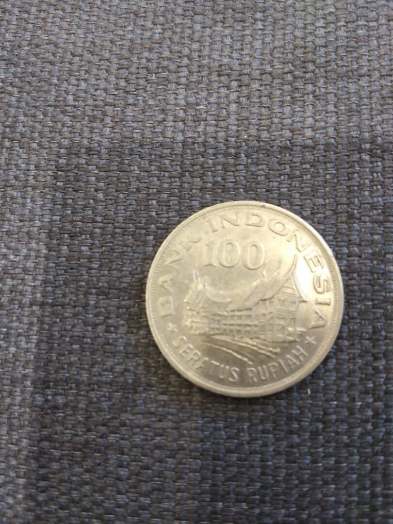 Rare Indonesian 100 IDR old coin, Hobbies & Toys, Memorabilia ...