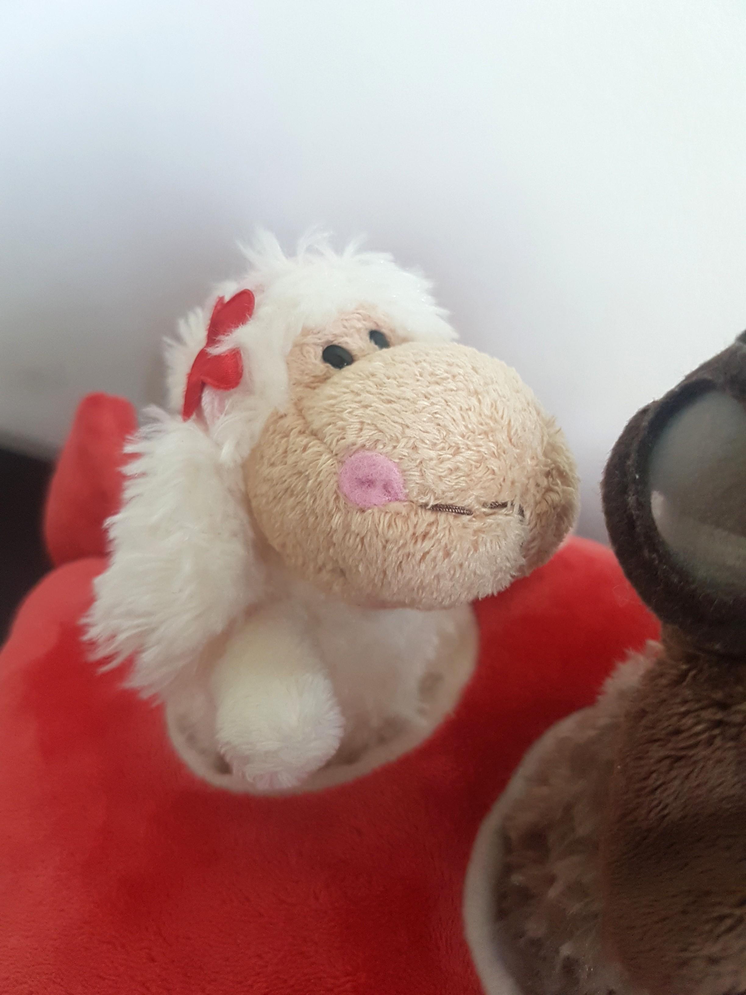 RARE Limited Edition NICI 15cm Jolly Sue & Jolly Dean Pilot Mah Sheep ...