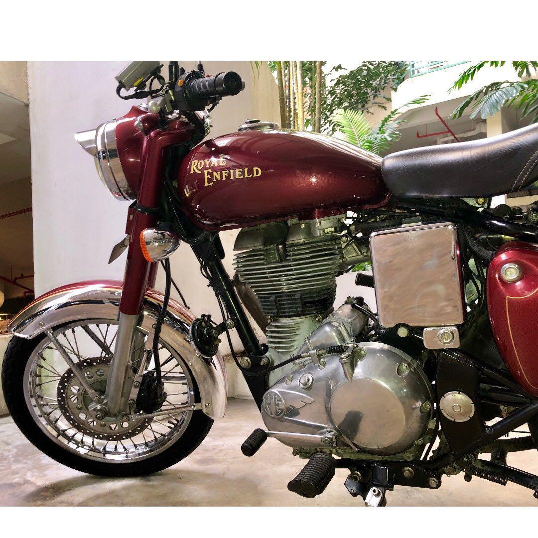 Royal Enfield Bullet Classic Chrome 500, Motorcycles, Motorcycles for ...