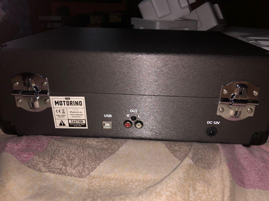 SATCHMI MOTORINO TURNTABLE, Hobbies & Toys, Music & Media, Vinyls on ...
