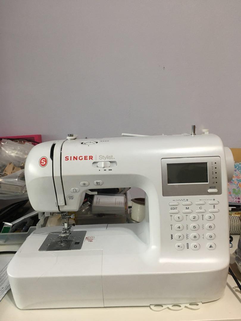 Singer Sewing Machine ( stylist 9100 ), TV & Home Appliances, Washing ...