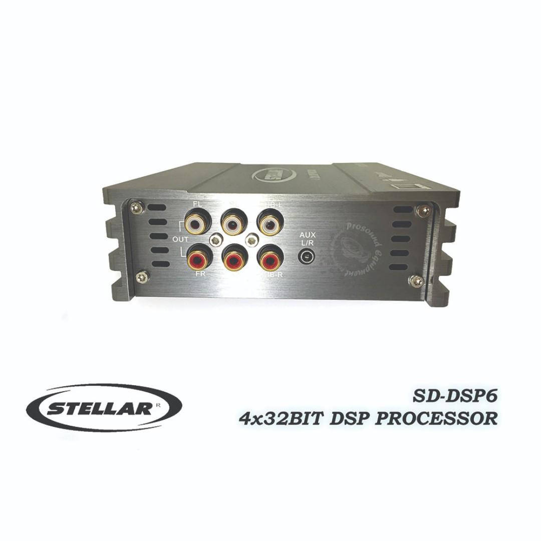 STELLAR (SD-DSP6) 4x32BIT DSP PROCESSOR, Auto Accessories on Carousell