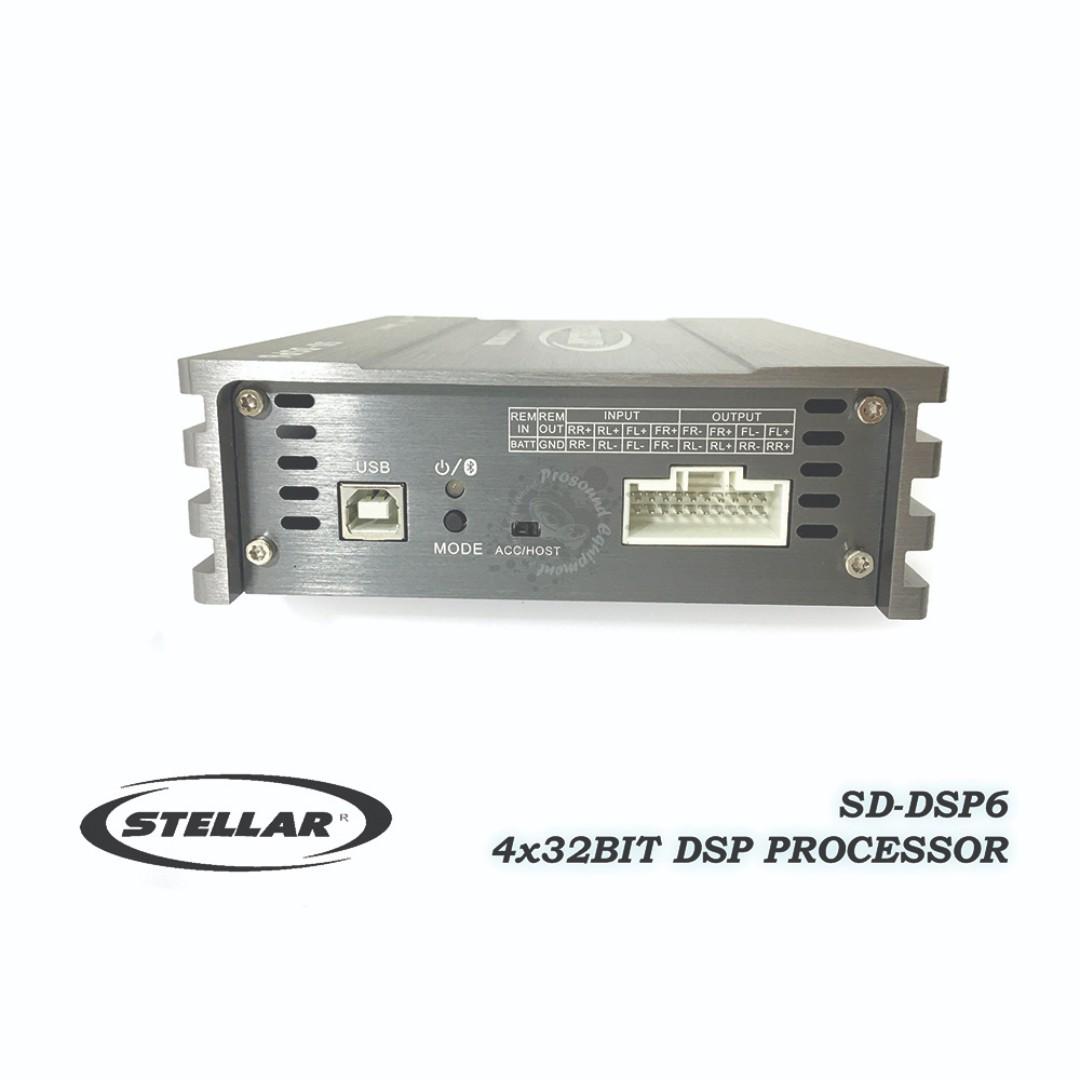 STELLAR (SD-DSP6) 4x32BIT DSP PROCESSOR, Auto Accessories on Carousell