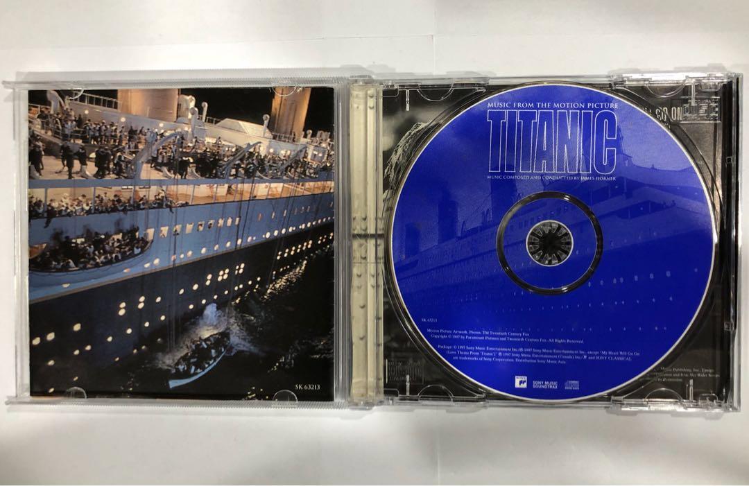 Titanic: Music From The Motion Picture Soundtrack Music CD Album, Hobbies & Toys, Music & Media ...