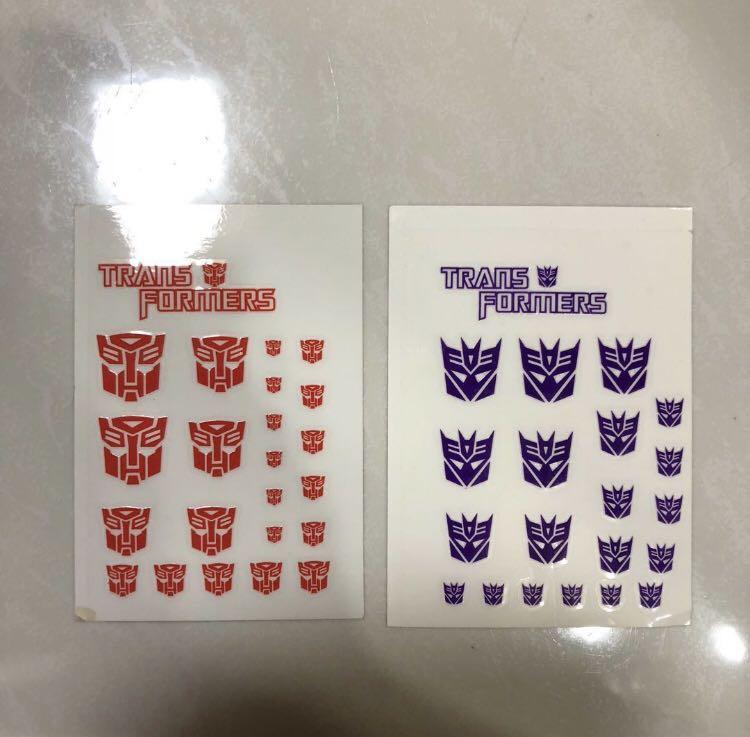Transformers Autobot & Decepticon Logo Symbol Decal Stickers (each $2.2 ...