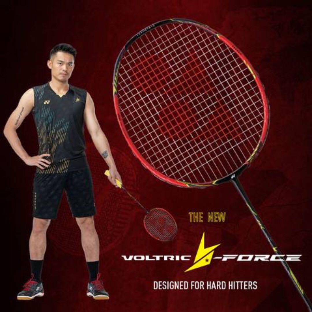 Yonex Voltric Lin Dan LD Force Badminton Racket (Premium Gold/Matte ...