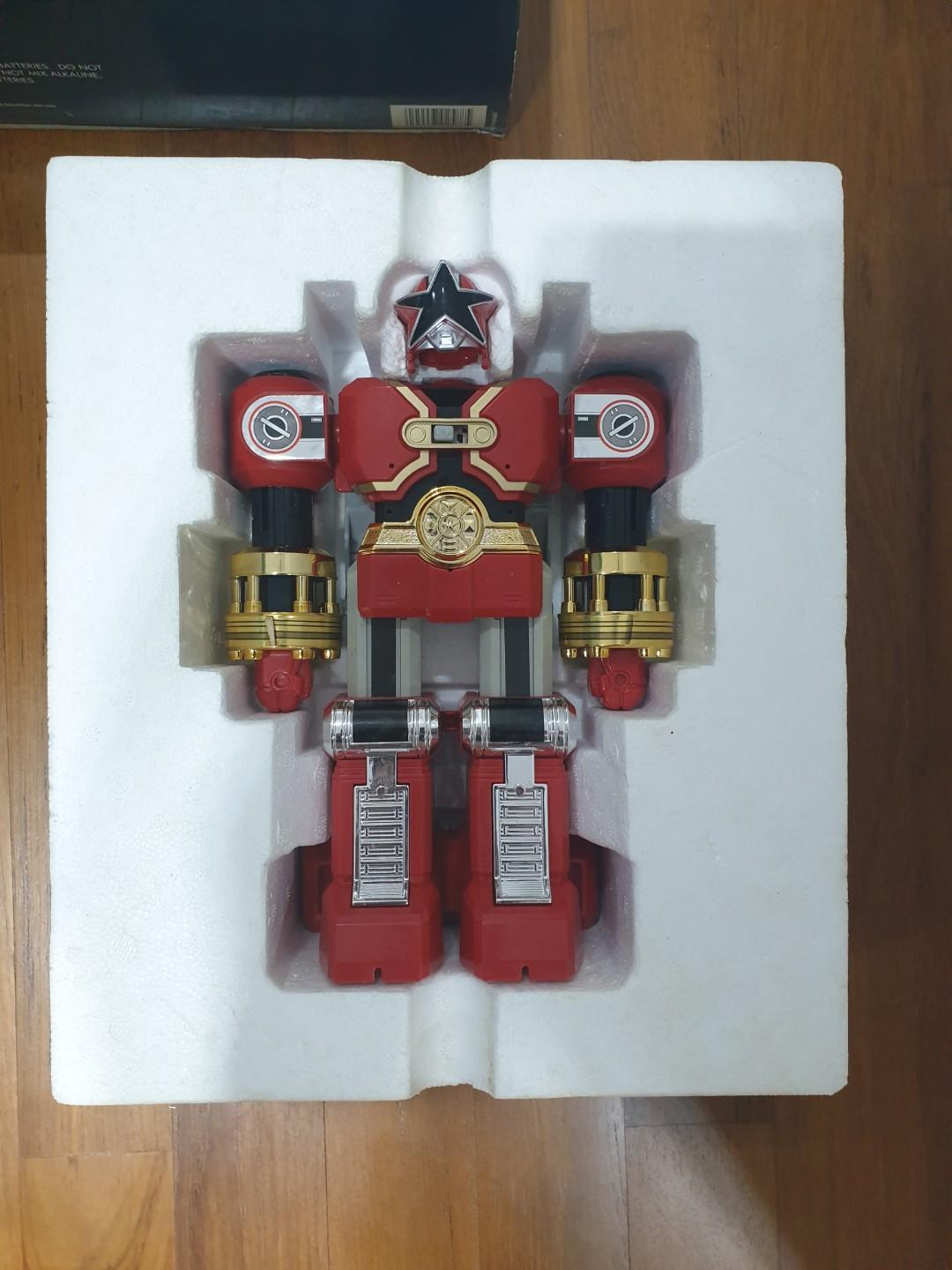 Zeo Red Ranger Megazord, Hobbies & Toys, Toys & Games on Carousell