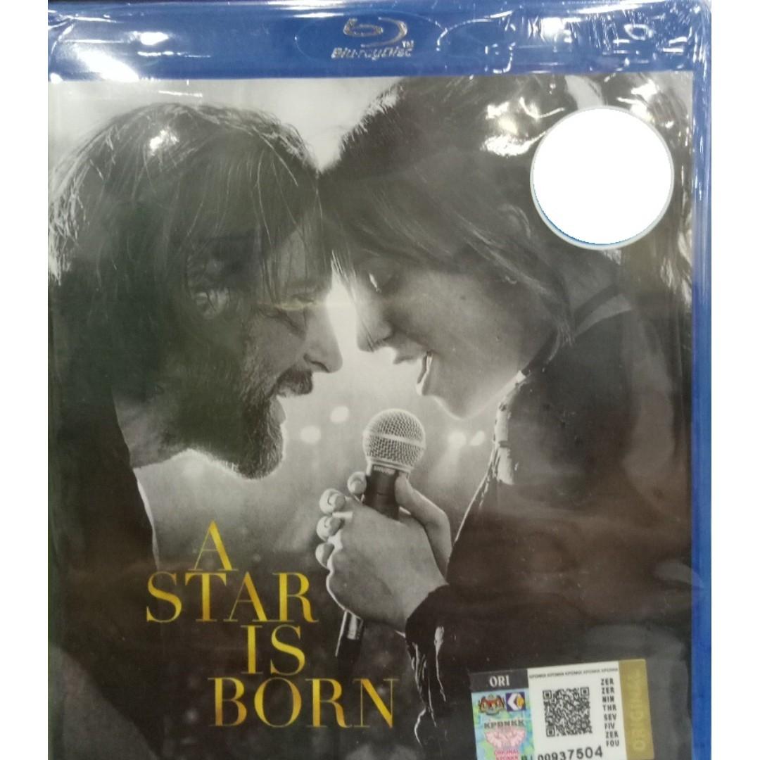 English Movie A Star Is Born Blu-ray, Hobbies & Toys, Music & Media, CDs & DVDs on Carousell
