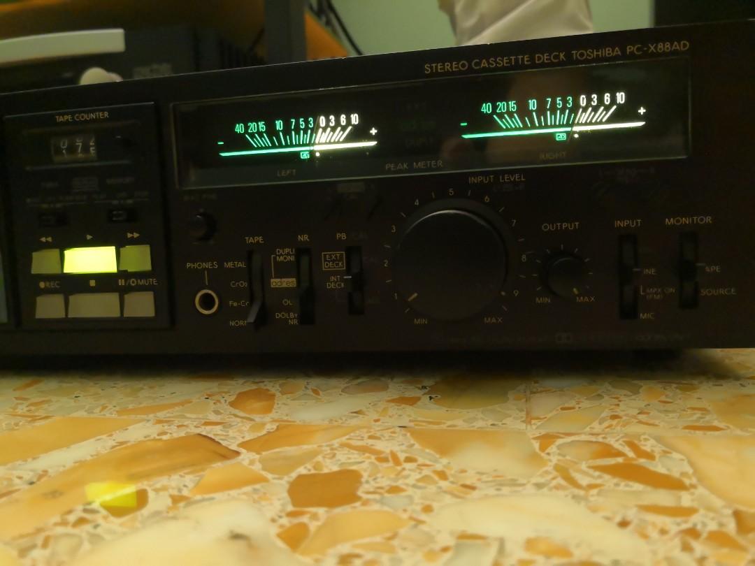 AUREX PC-X88AD Stereo Cassette Deck, Audio, Portable Music Players on Carousell