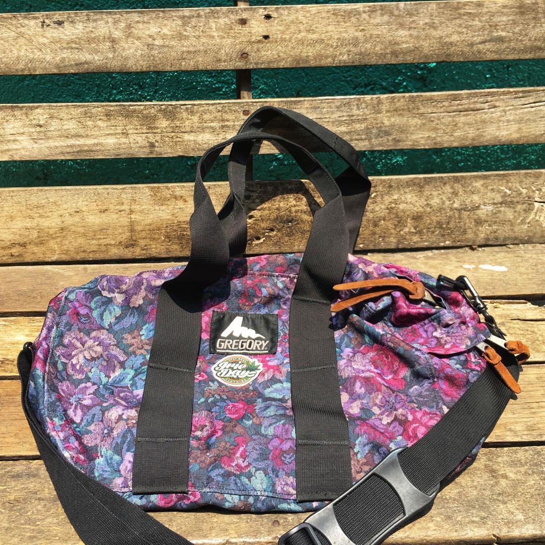 Authentic Gregory Duffle Bag with Sling Floral, Men's Fashion, Bags ...