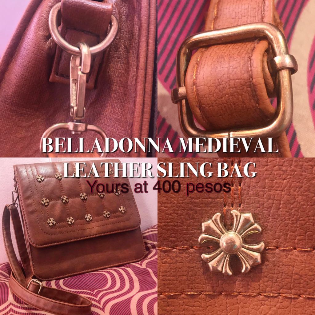 Belladonna Medieval Sling Bag, Women's Fashion, Bags & Wallets, Cross ...