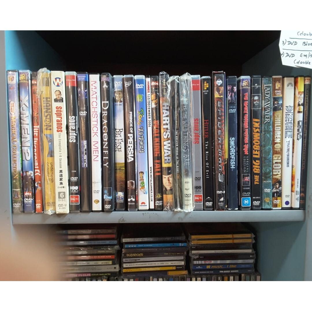 English Chinese Movie DVD Original DVDs Sale Final Lot II ALL MUST GO ...