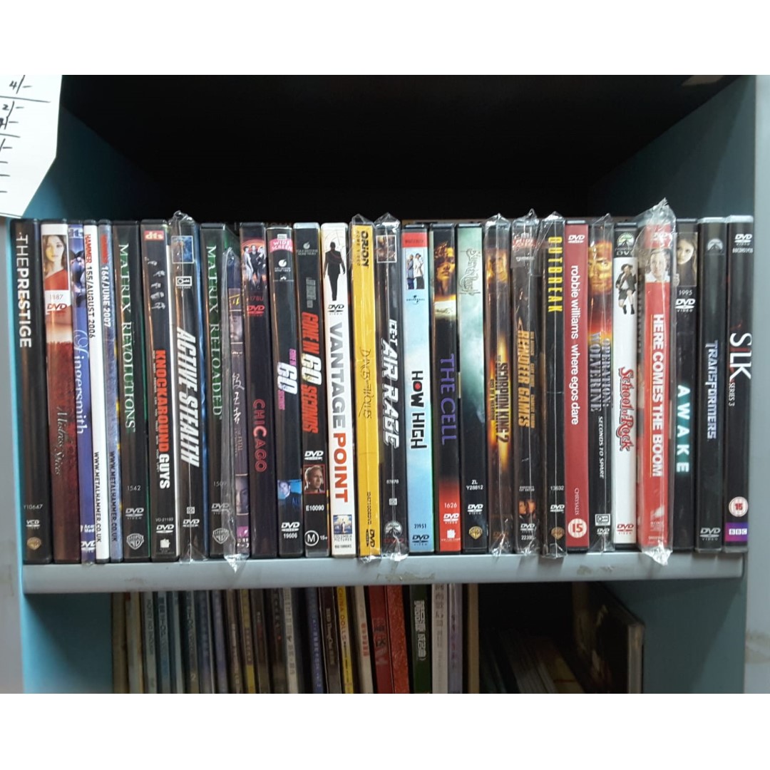 English Chinese Movie DVD Original DVDs Sale Final Lot II ALL MUST GO ...