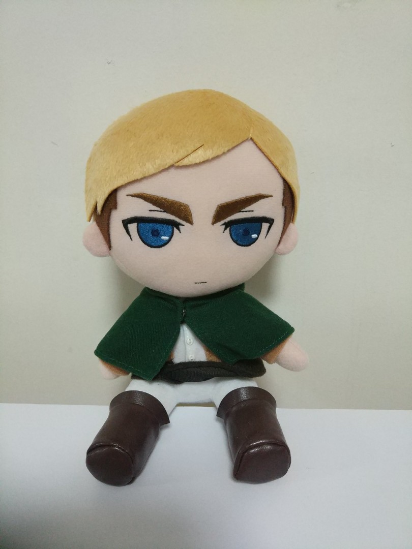 Attack on Titan Erwin Smith plushie by Gift company, Hobbies & Toys ...