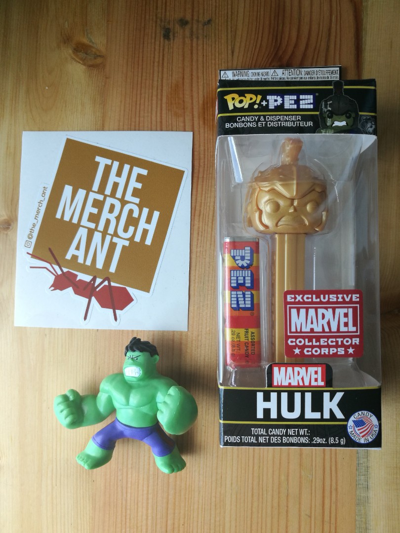 Hulk Pez & Gashapon Figurine, Hobbies & Toys, Toys & Games on Carousell