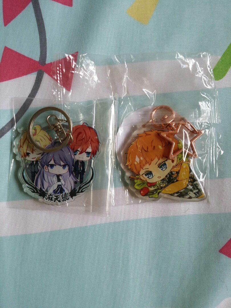 Hypnosis Microphone Doujin Keychains, Hobbies & Toys, Memorabilia ...