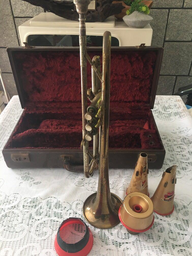 Invicta trumpet with Vincent Bach 7C mouthpiece, Hobbies & Toys, Music ...