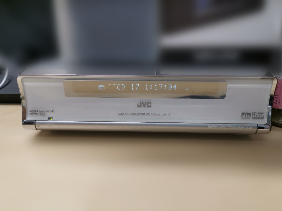 JVC MD System NX-DV3, 音響器材, 可攜式音響設備 - Carousell