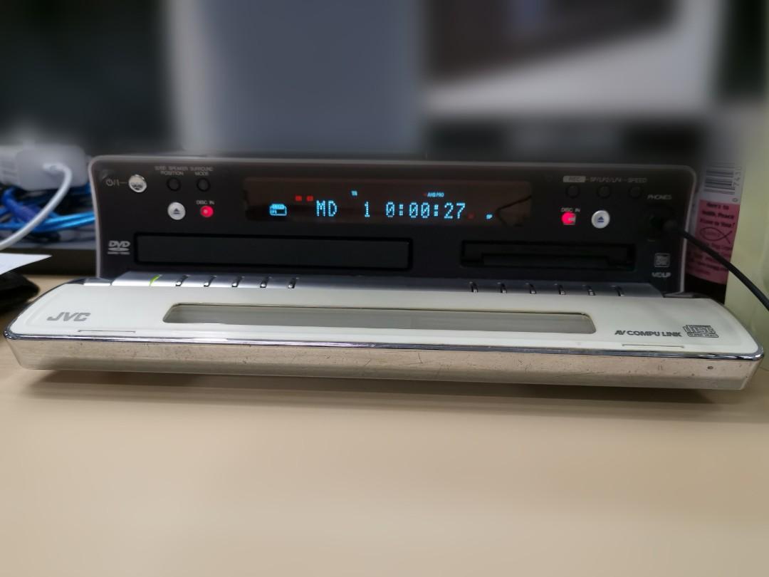 JVC MD System NX-DV3, 音響器材, 可攜式音響設備 - Carousell