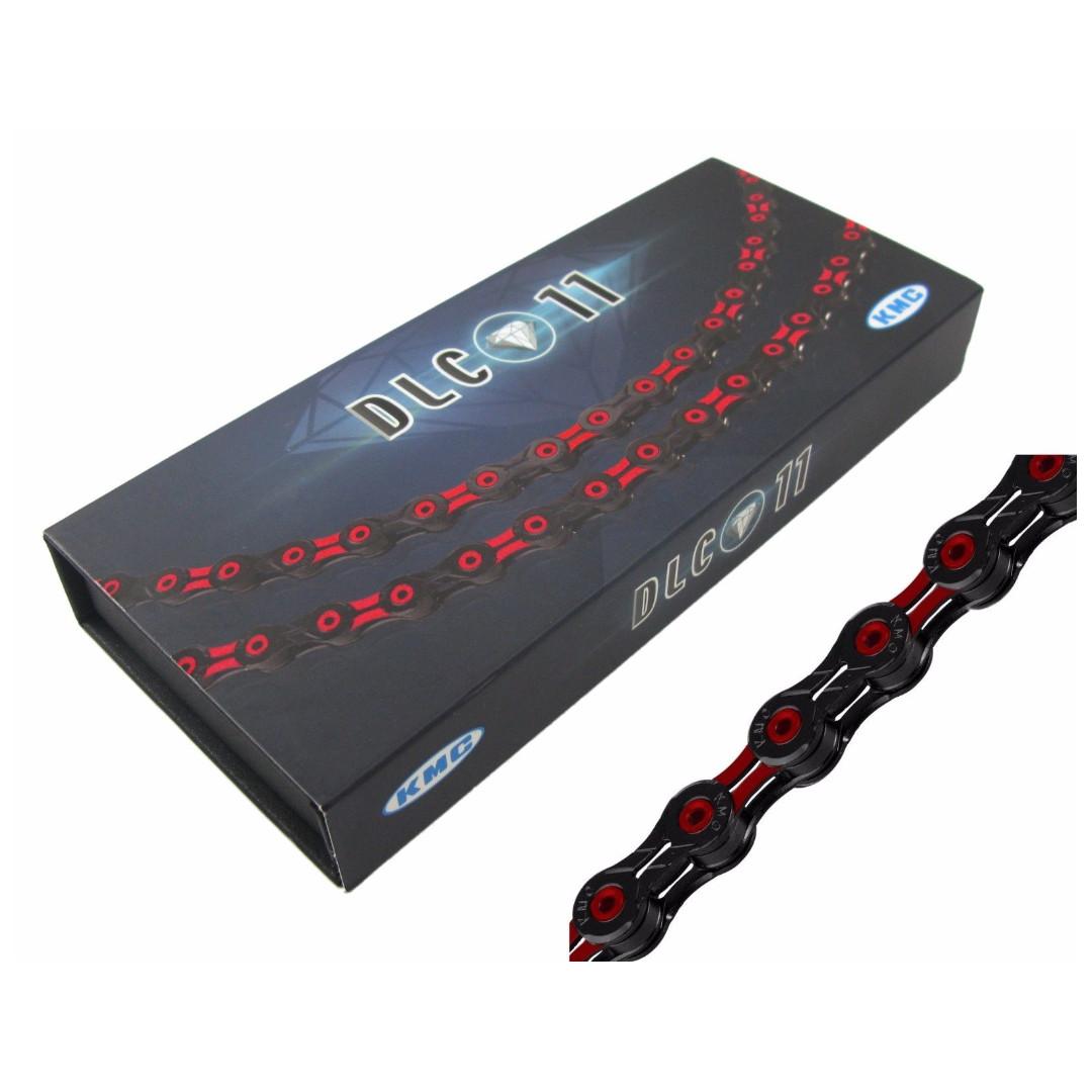 KMC X11SL DLC 11-Speed Chain - Red [New], Sports Equipment, Bicycles ...