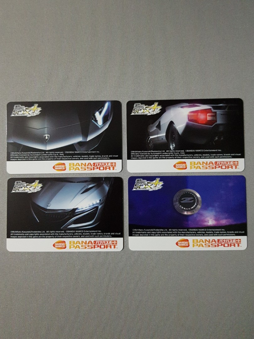 Limited Edition Bandai Namco Bana Passport BanaPassport Wangan Midnight ...