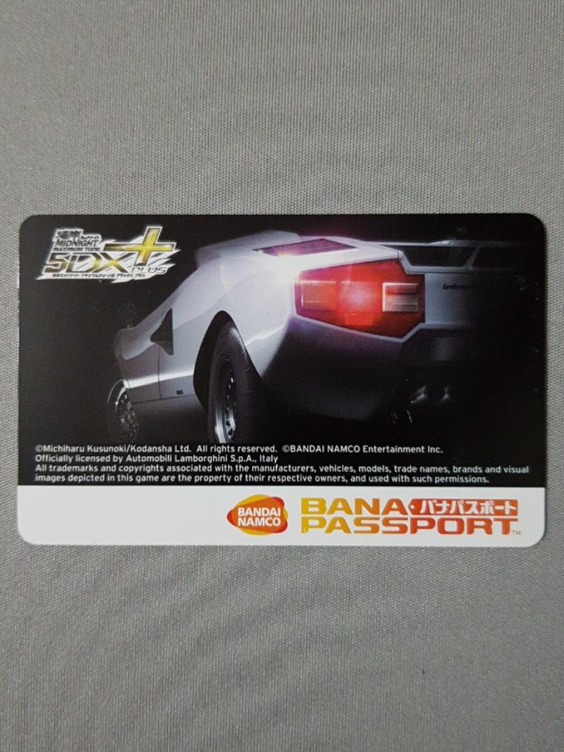 Limited Edition Bandai Namco Bana Passport BanaPassport Wangan Midnight Maximum Tune WMMT 5DX ...