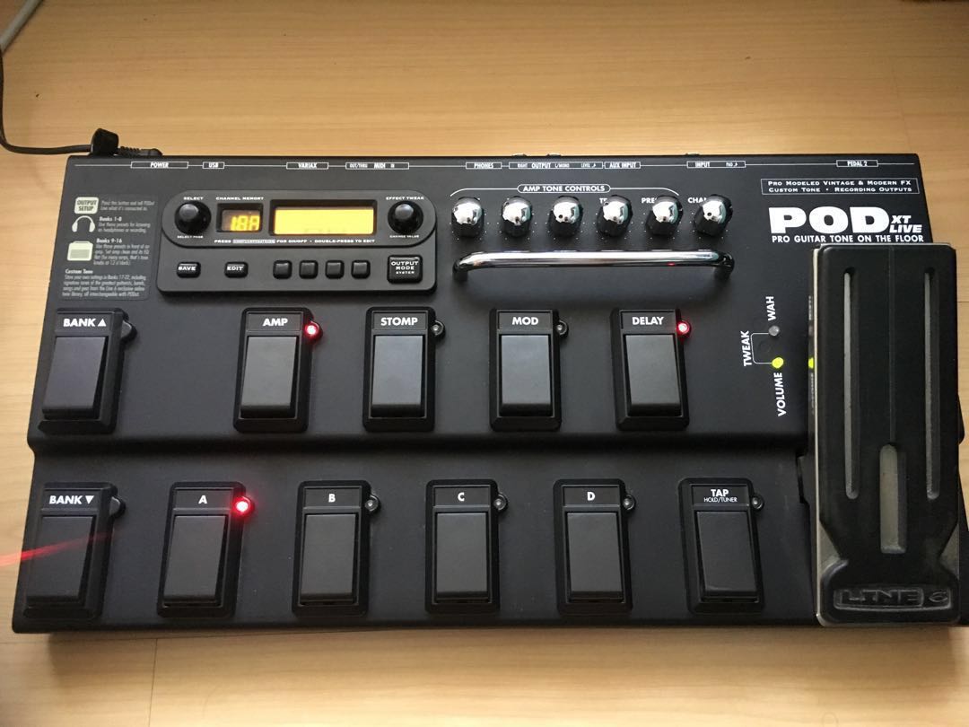 Line 6 Pod XT Live Pro, Hobbies & Toys, Music & Media, Musical ...