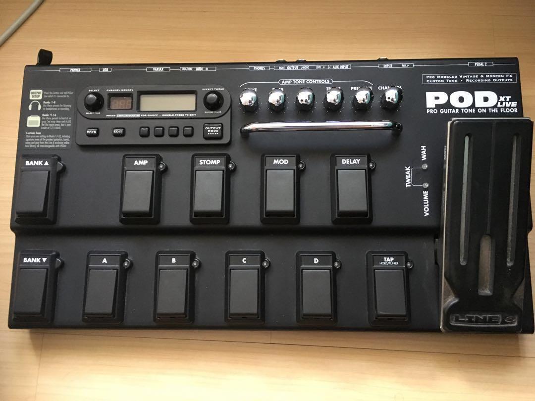 Line 6 Pod XT Live Pro, Hobbies & Toys, Music & Media, Musical ...