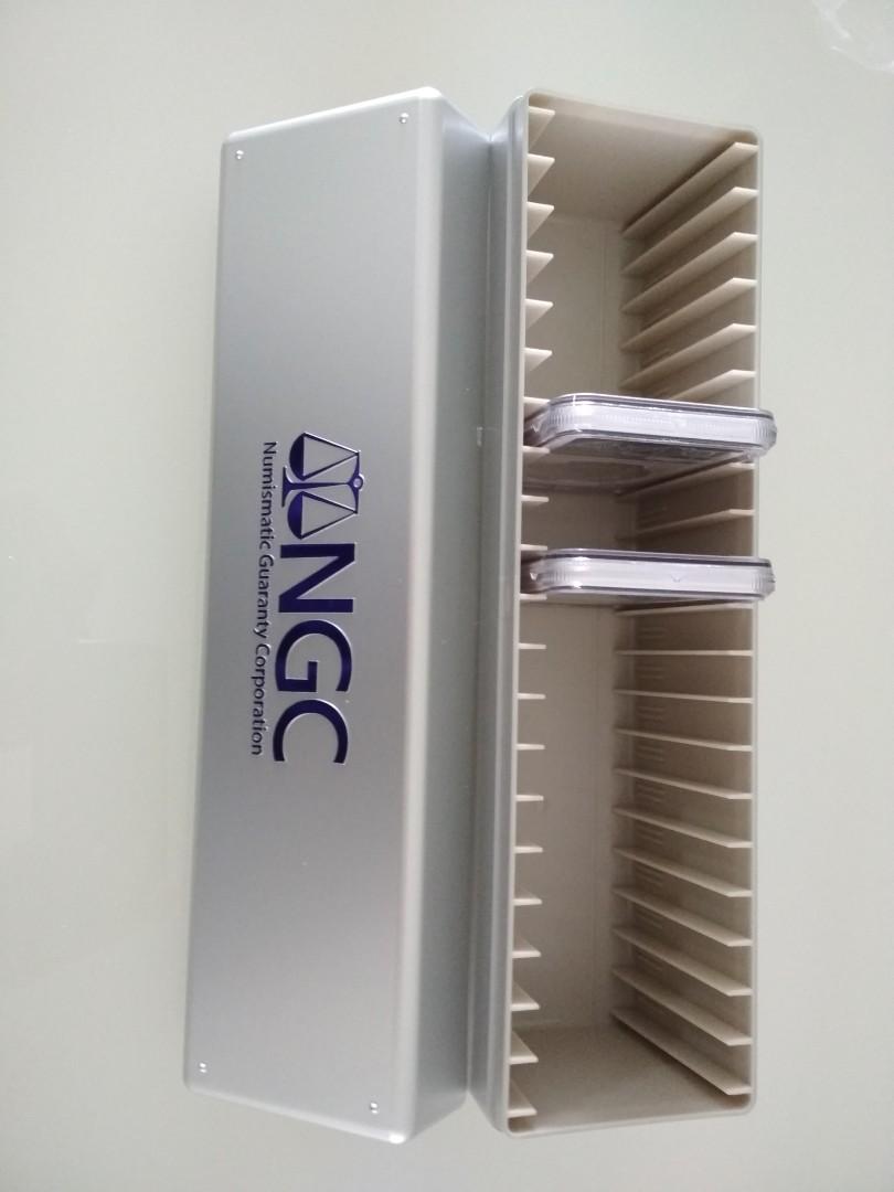 NGC capsule coin storage box, Hobbies & Toys, Memorabilia ...