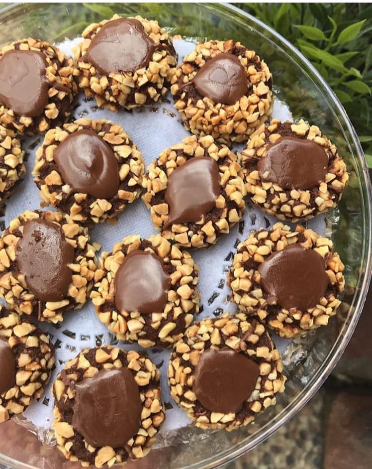 nuttela donut kuih raya sedap, Food & Drinks, Homemade Bakes on Carousell