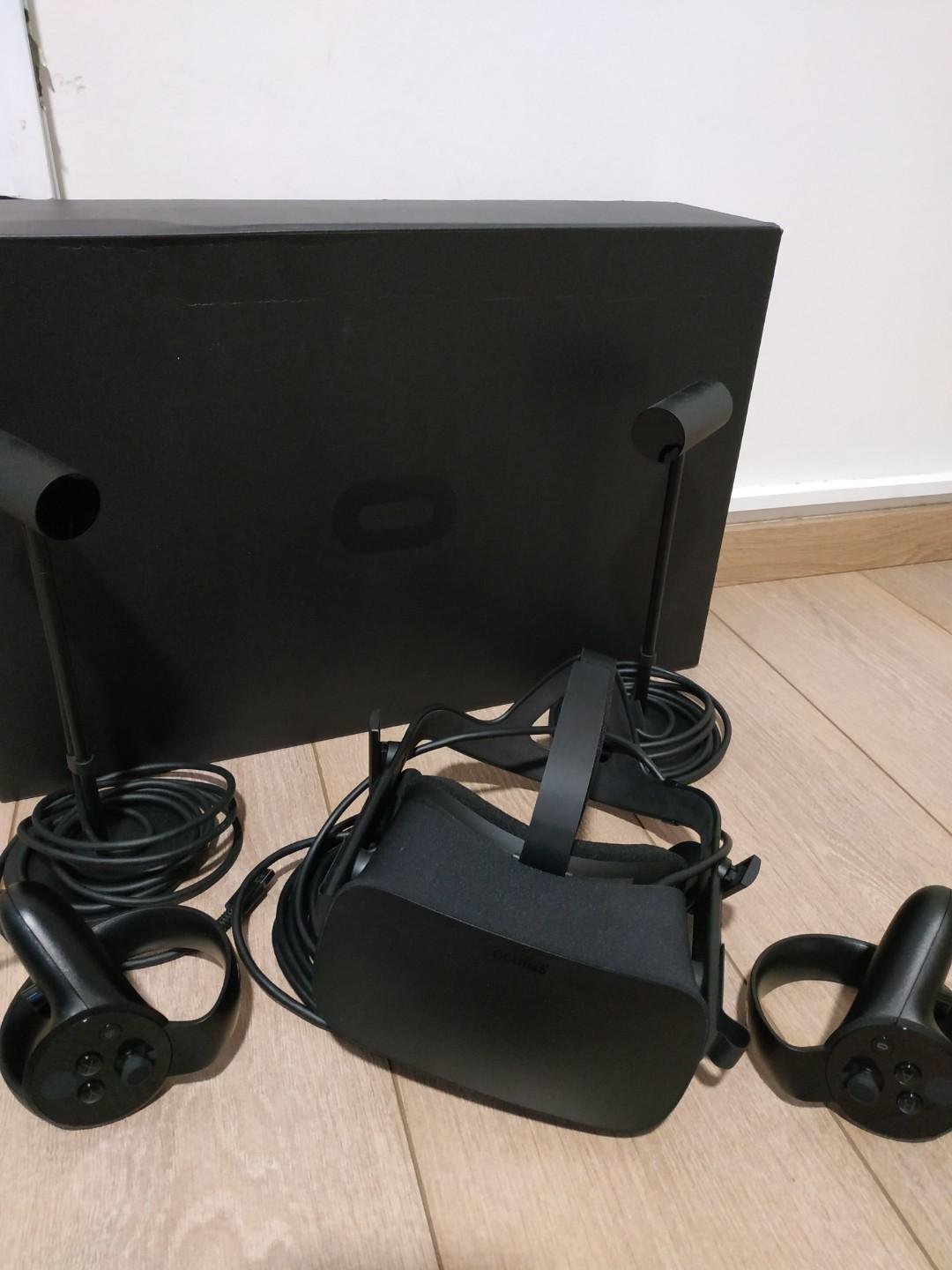 Oculus Rift full set, Video Gaming, Gaming Accessories, Virtual Reality ...