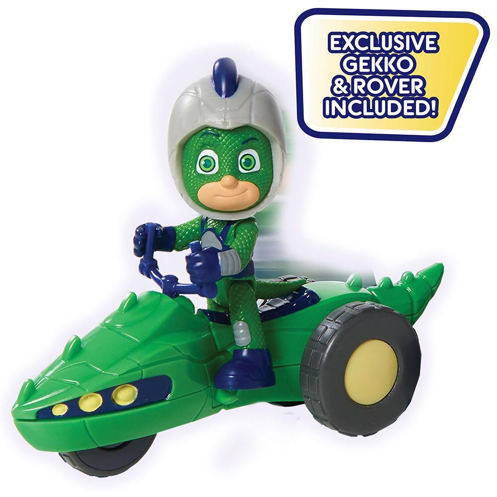 PJ Masks Super Moon Adventure HQ Rocketship Playset, Exclusive Gekko ...