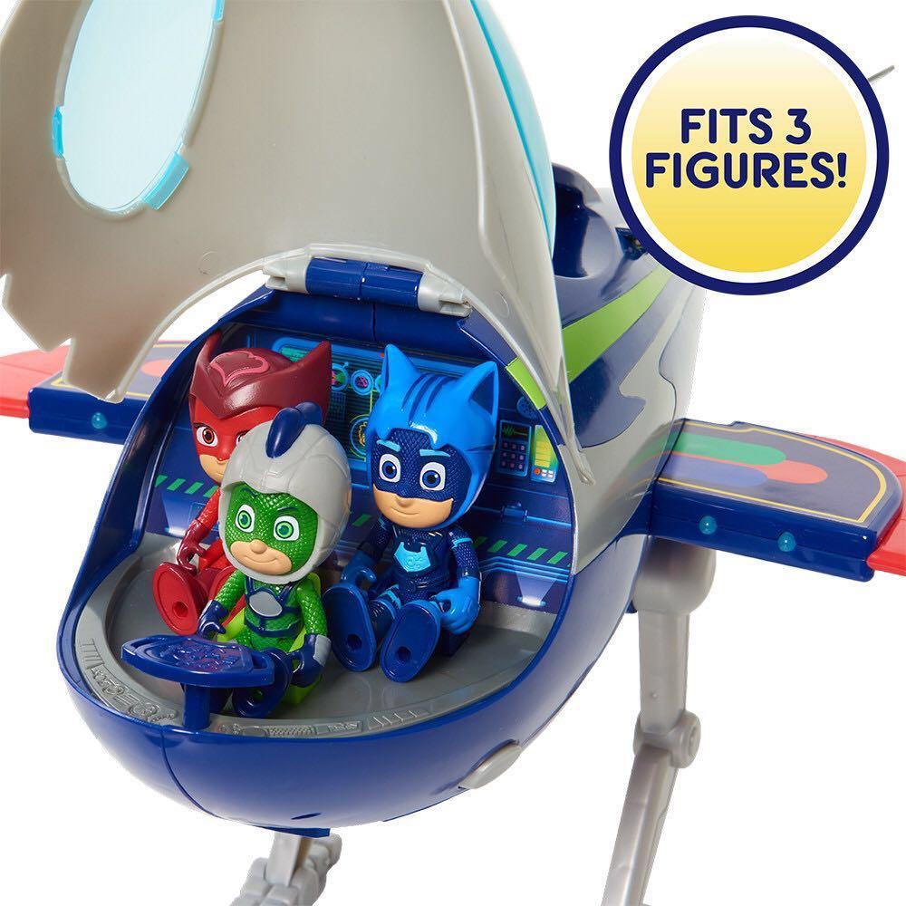 PJ Masks Super Moon Adventure HQ Rocketship Playset, Exclusive Gekko ...
