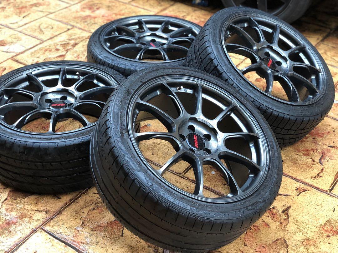 Rim Rays ZE40 18 5x100, Auto Accessories on Carousell