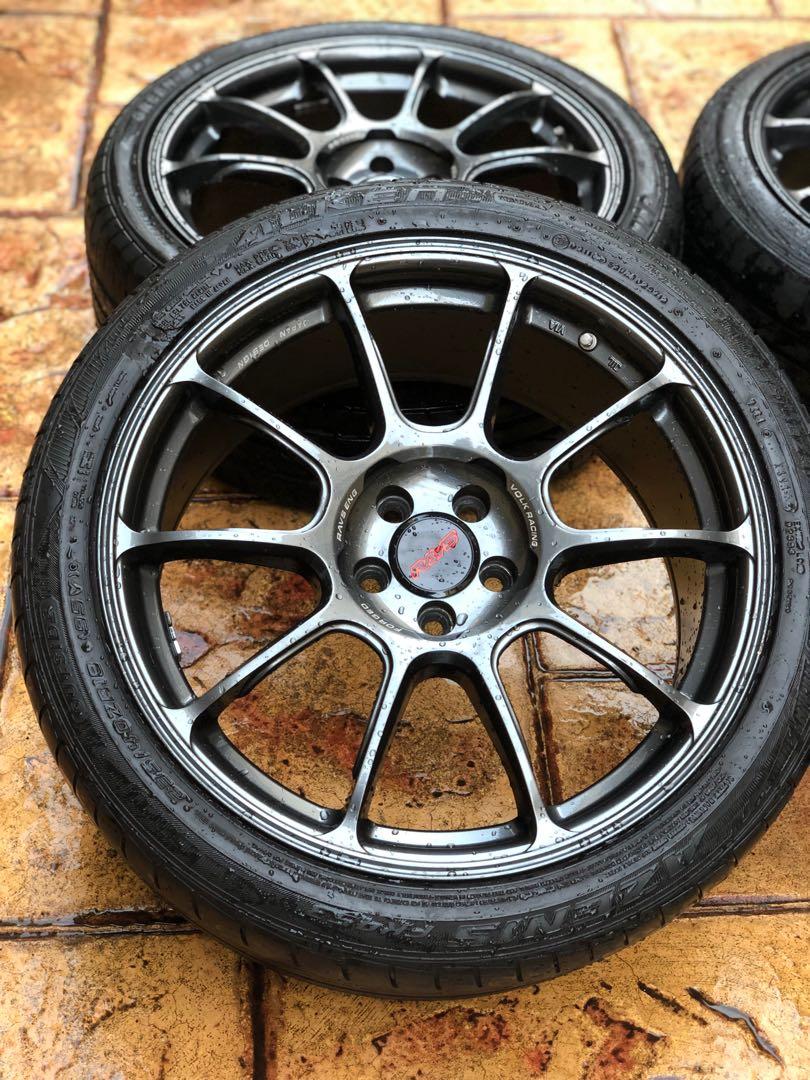 Rim Rays ZE40 18 5x100, Auto Accessories on Carousell