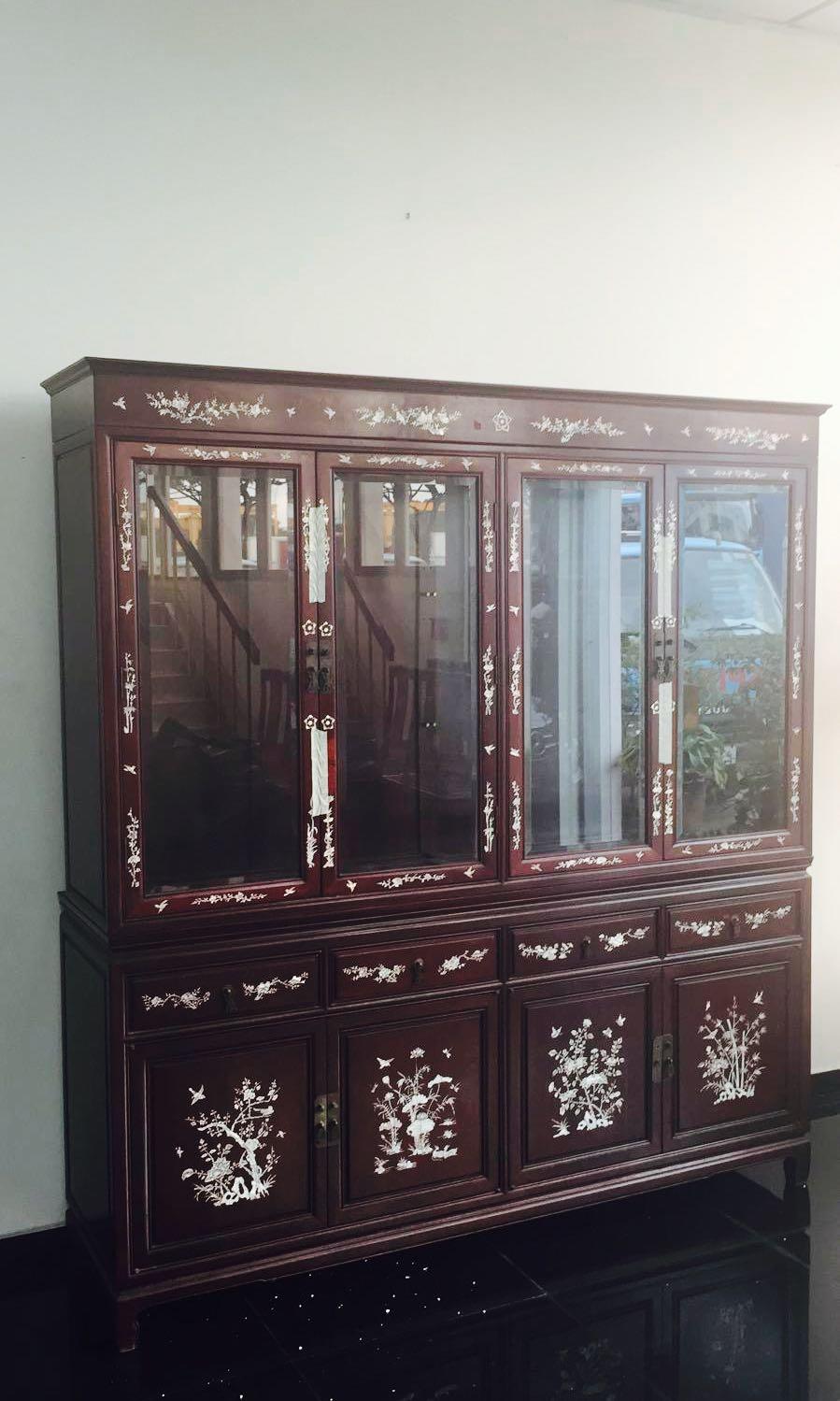 Rosewood Display Unit, Furniture & Home Living, Furniture, Shelves ...