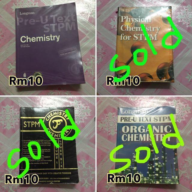 STPM Chemistry Reference / Exercise Book, Hobbies & Toys, Books ...