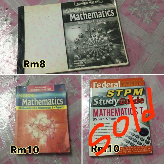 STPM Mathematics T Reference / Exercise Book, Hobbies & Toys, Books ...