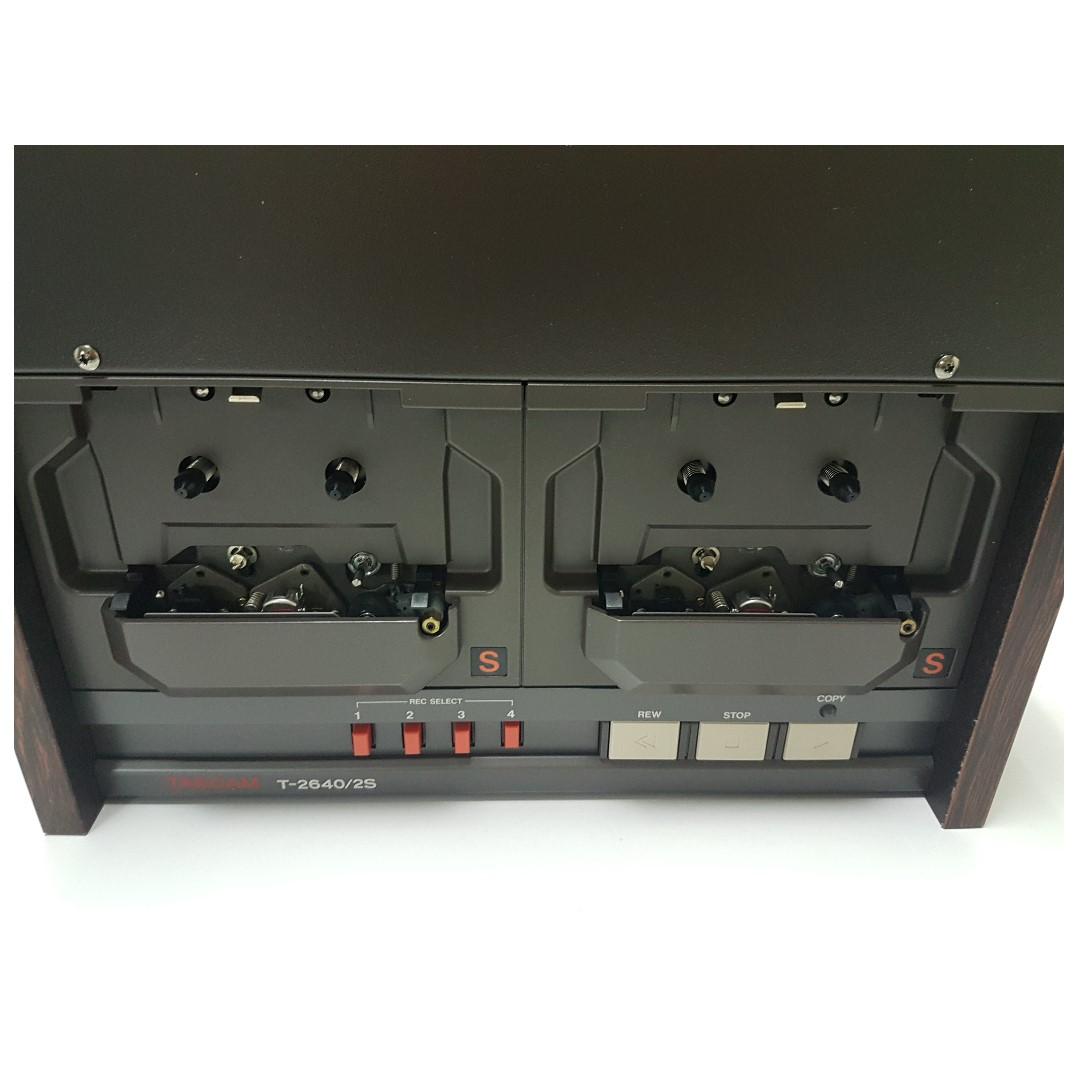 Tascam T-2640/2S - Vintage Cassette Tape Duplication (Slave)., TV ...
