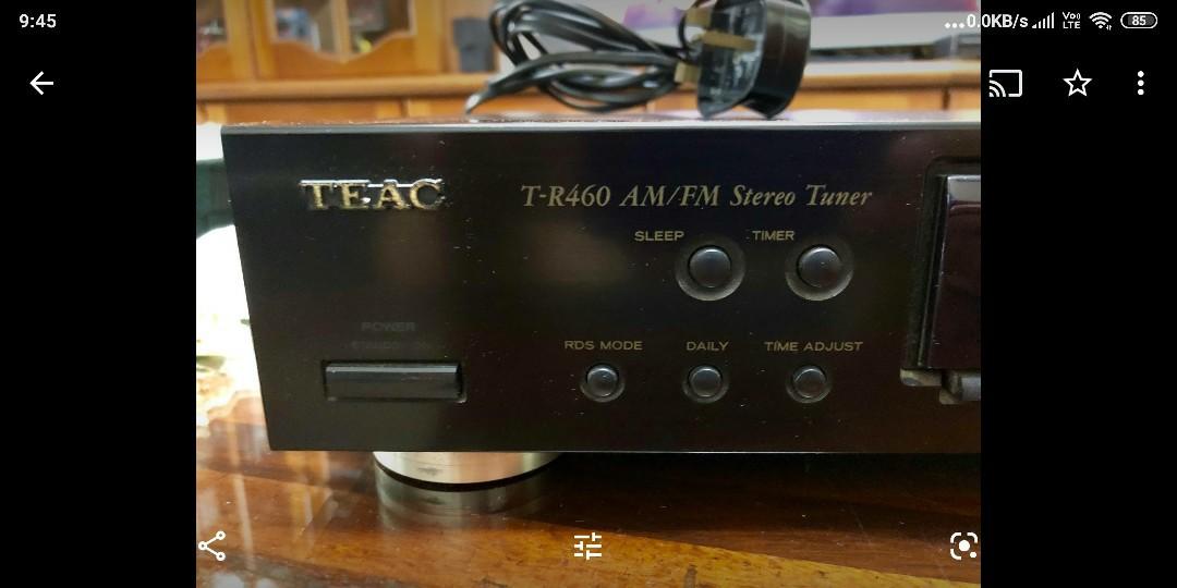 TEAC T-R460 AM/FM Stereo Tuner, Audio, Portable Music Players on Carousell