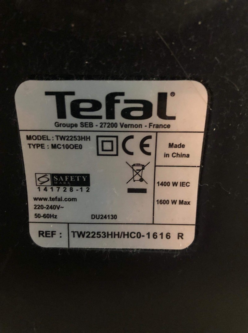 Tefal Vacuum Cleaner, TV & Home Appliances, Washing Machines and Dryers ...