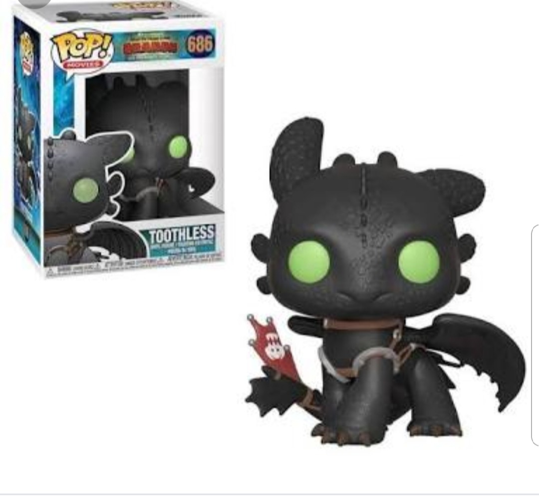 Toothless Funko Pop, Hobbies & Toys, Toys & Games on Carousell