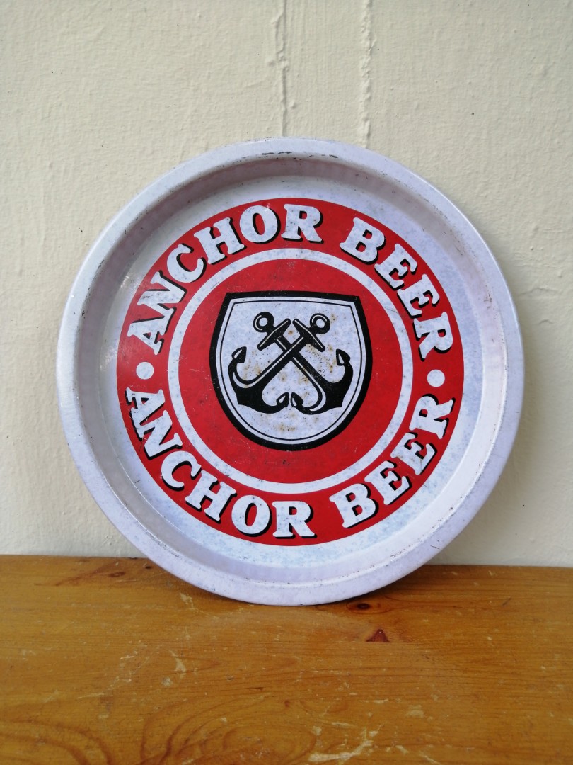 Vintage Metal Anchor Beer Tray, Furniture & Home Living, Kitchenware ...