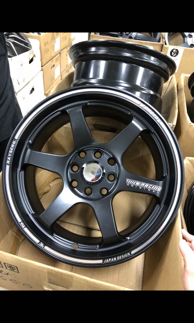 Volk racing 16 inch rims with yokohama tyres, Car Accessories, Tyres ...