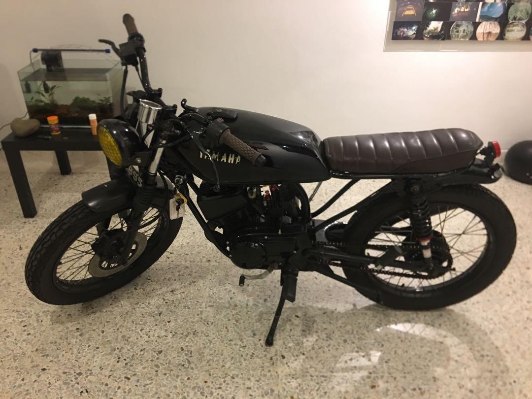 Yamaha Rxs 115 Cafe Racer, Motorbikes on Carousell