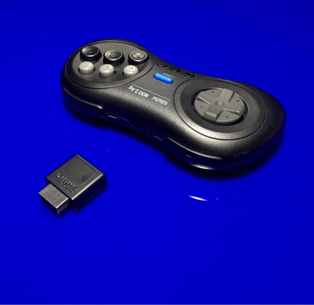 8BitDo Mega Drive Genesis controller (black edition), Video Gaming ...