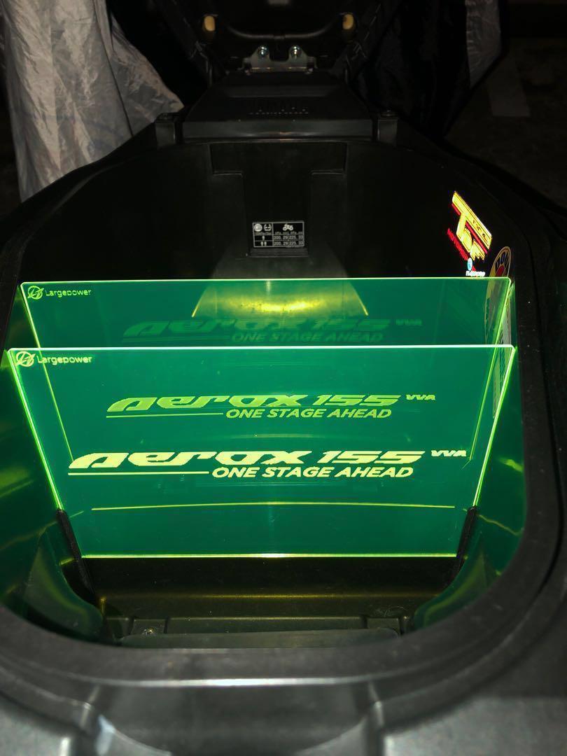 Aerox/Nvx compartment separator, Motorcycles, Motorcycle Accessories on ...